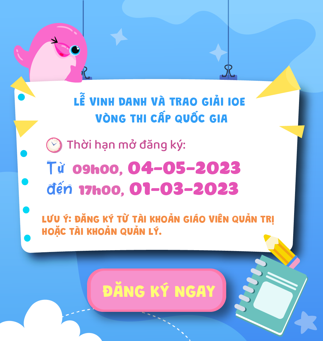 IOE: Hấp dẫn - mê say - thấy ngay kết quả - Hướng dẫn